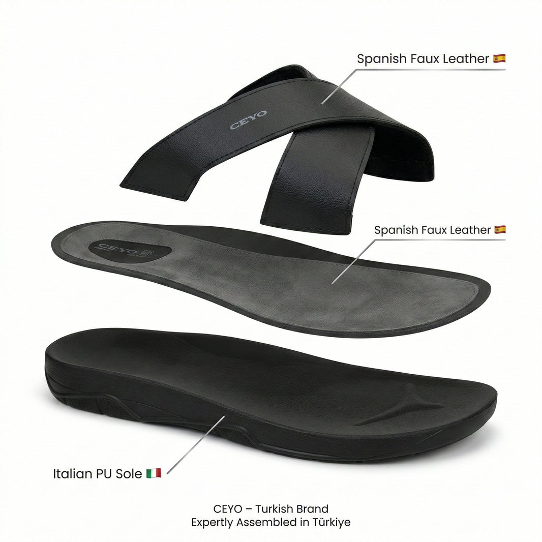 CEYO Medicated Anatomical Footwear | Premium Turkish Sandals – HadiShop.Ae